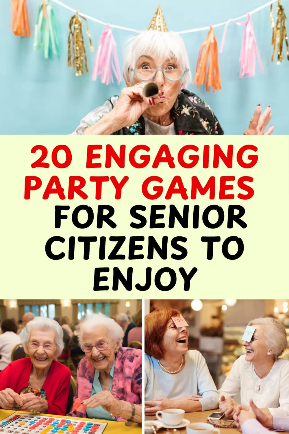 Engaging Party Games for Senior Citizens to Enjoy