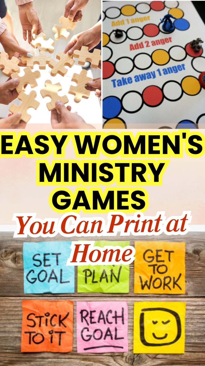 The Best Printable Games for Women’s Ministry