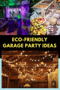 Garage Party Ideas with Easy Setup