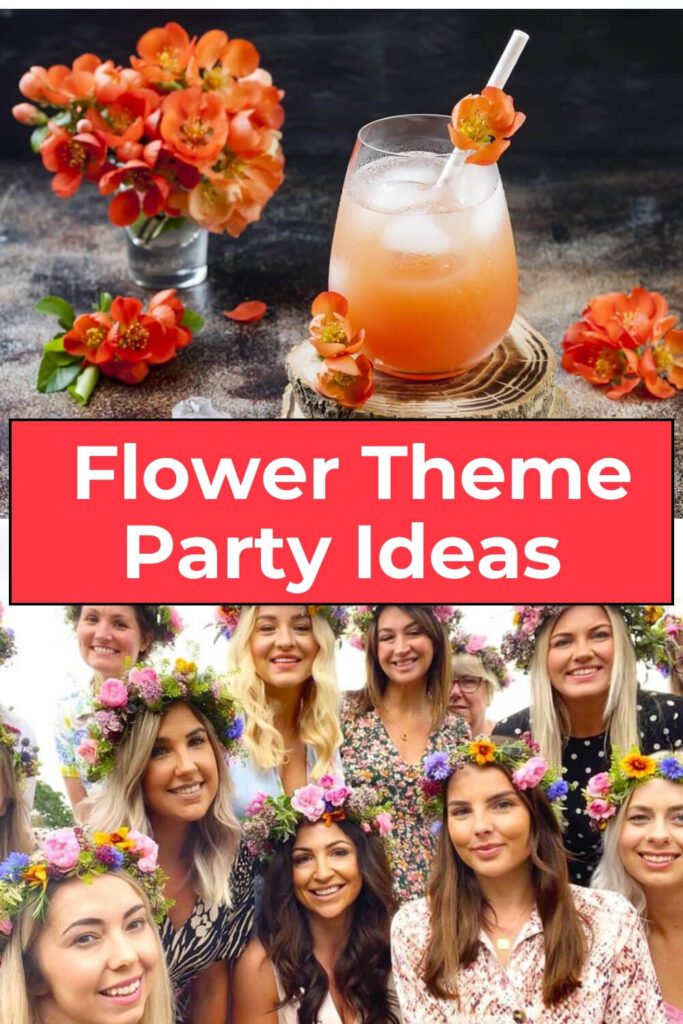 The Prettiest Flower Theme Party Ideas The Prettiest Flower Theme Party Ideas