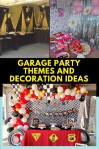 Garage Party Ideas with Easy Setup