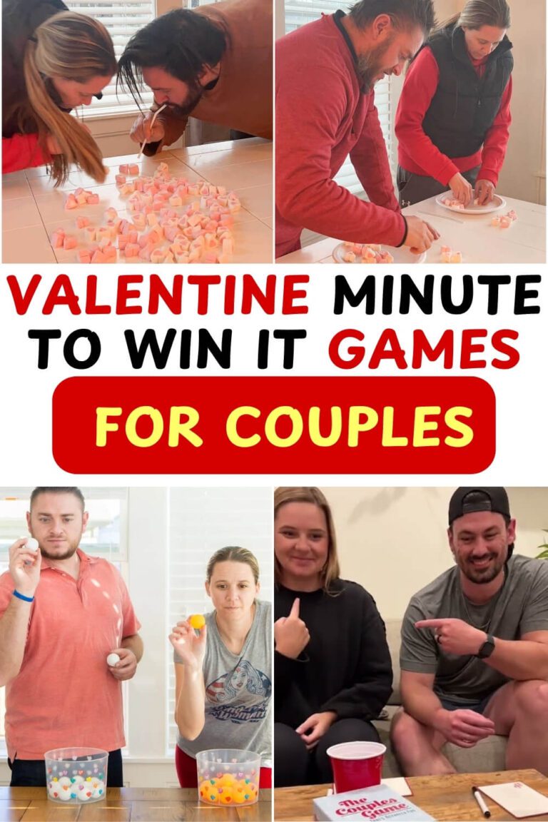 Fun Minute to Win It Valentine Games: Bring Laughter to Your Party!