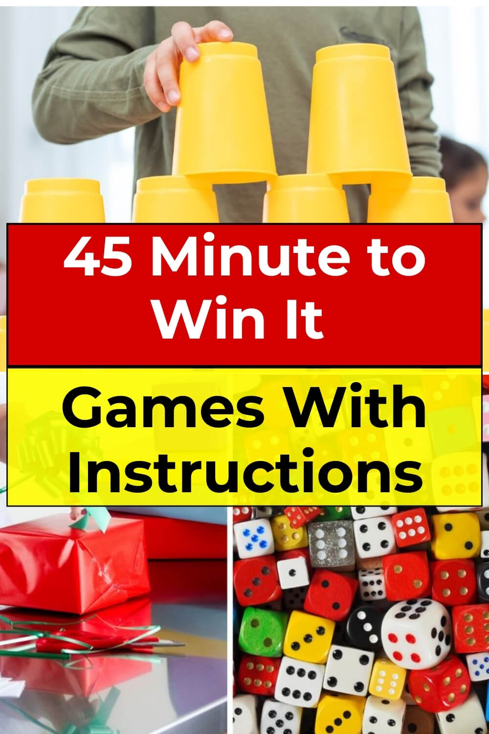 45 Minute to Win It Games With Instructions [NEW for 2025!]