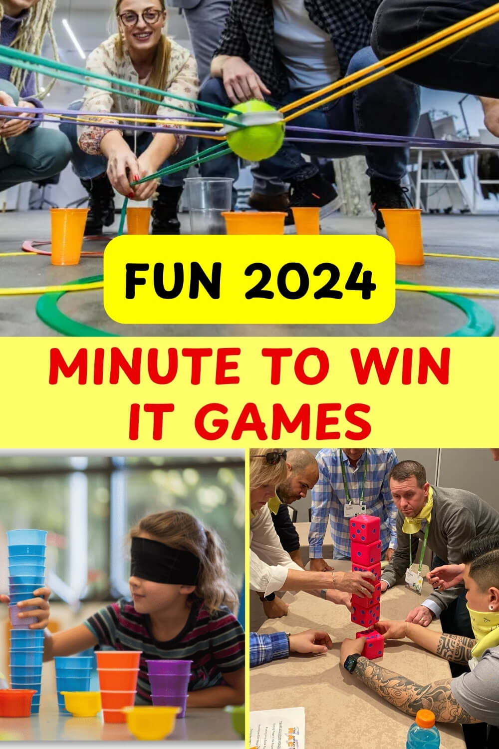 45 Minute to Win It Games With Instructions [NEW for 2025!]
