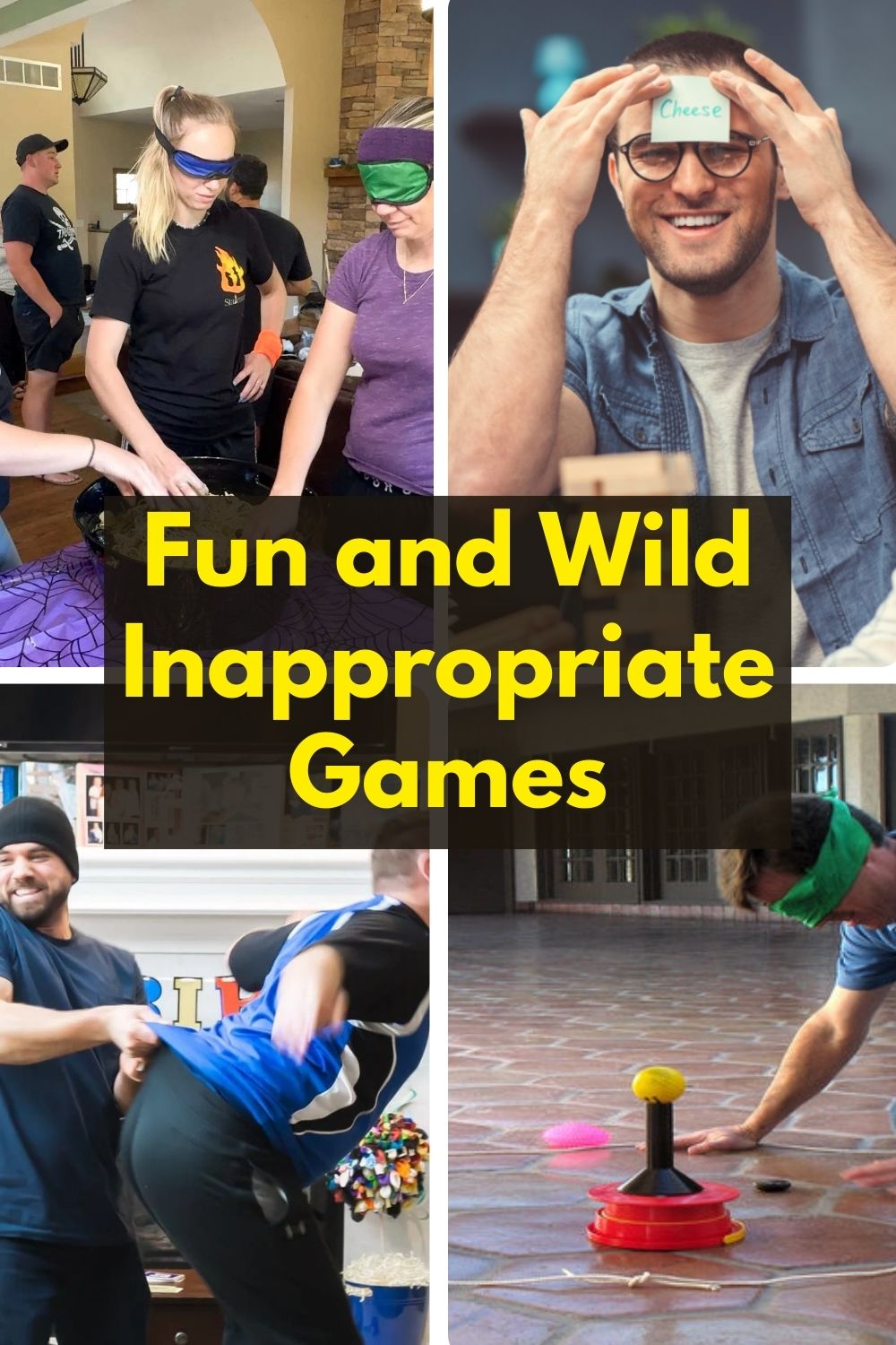 26 Hilarious and Inappropriate Adult Party Games