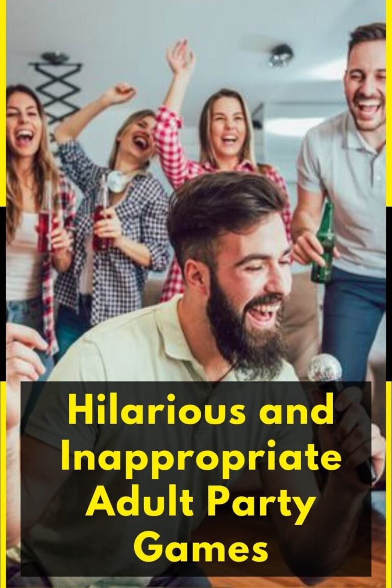 26 Hilarious and Inappropriate Adult Party Games