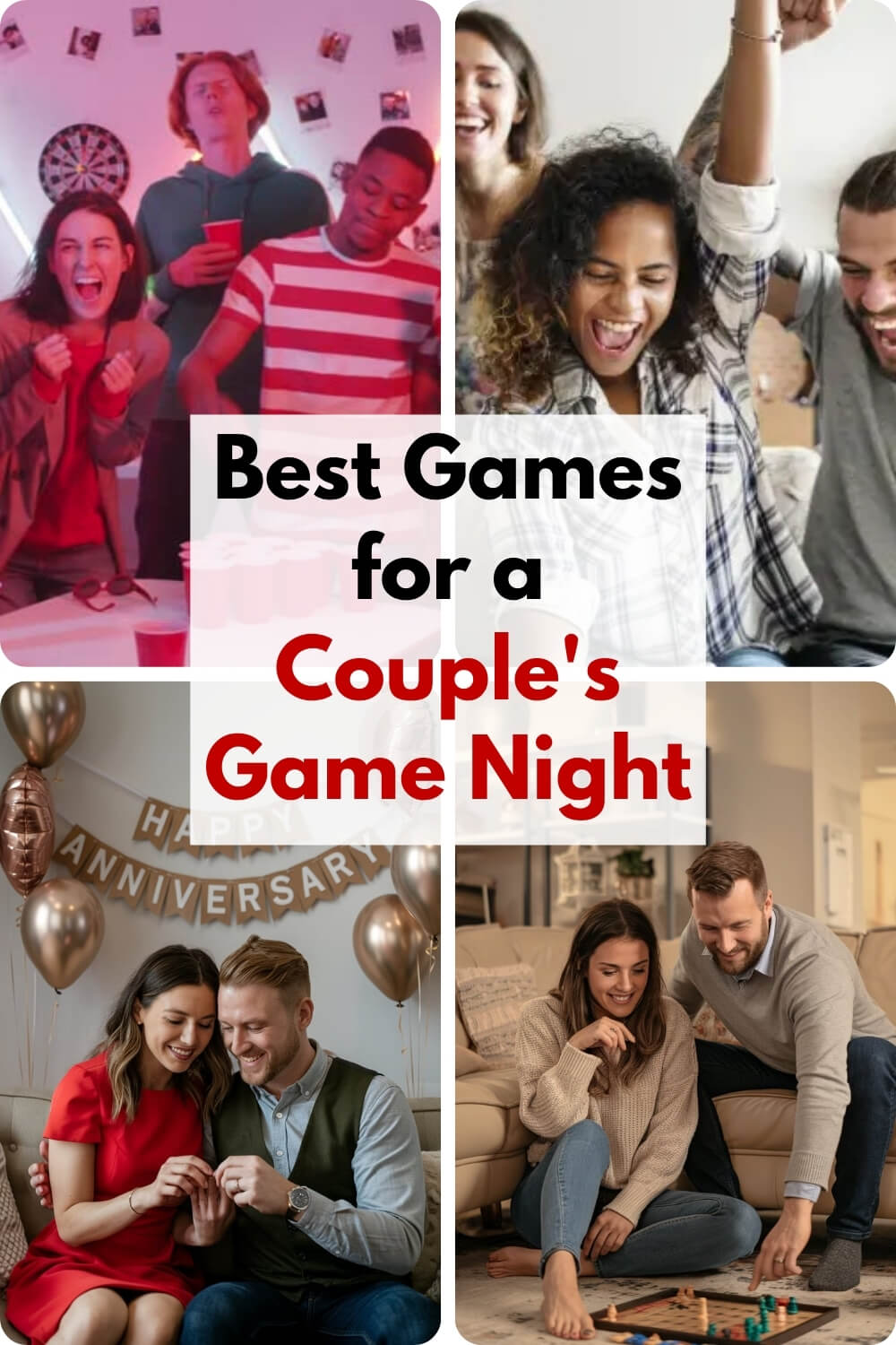 Fun 30 Couples Games for a House Party