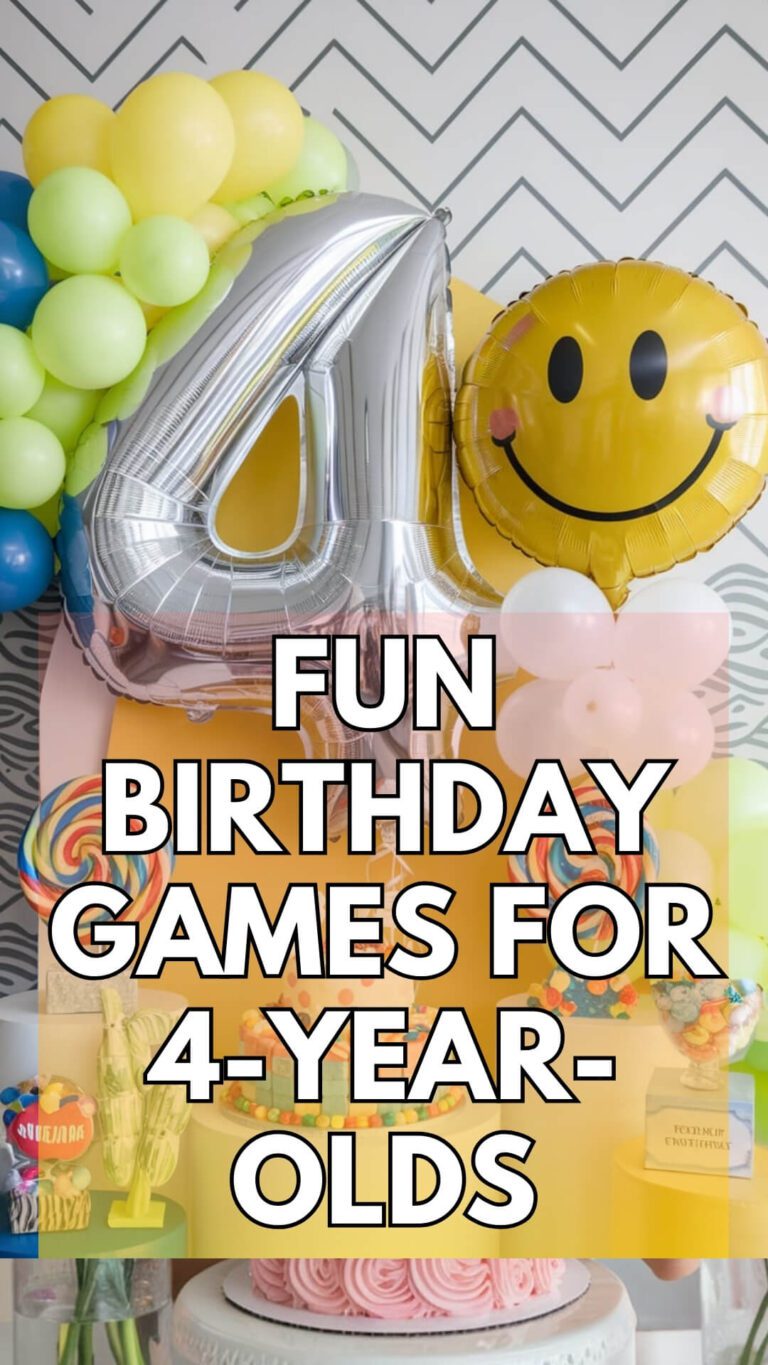 Best Birthday Party Games for 4-Year-Olds: A Complete Guide