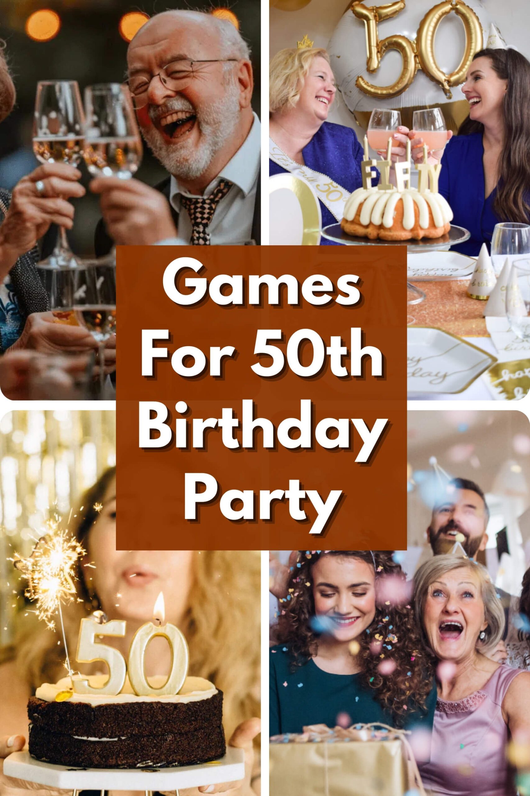 The Funniest 50th Birthday Party Games: Laughter and Fun