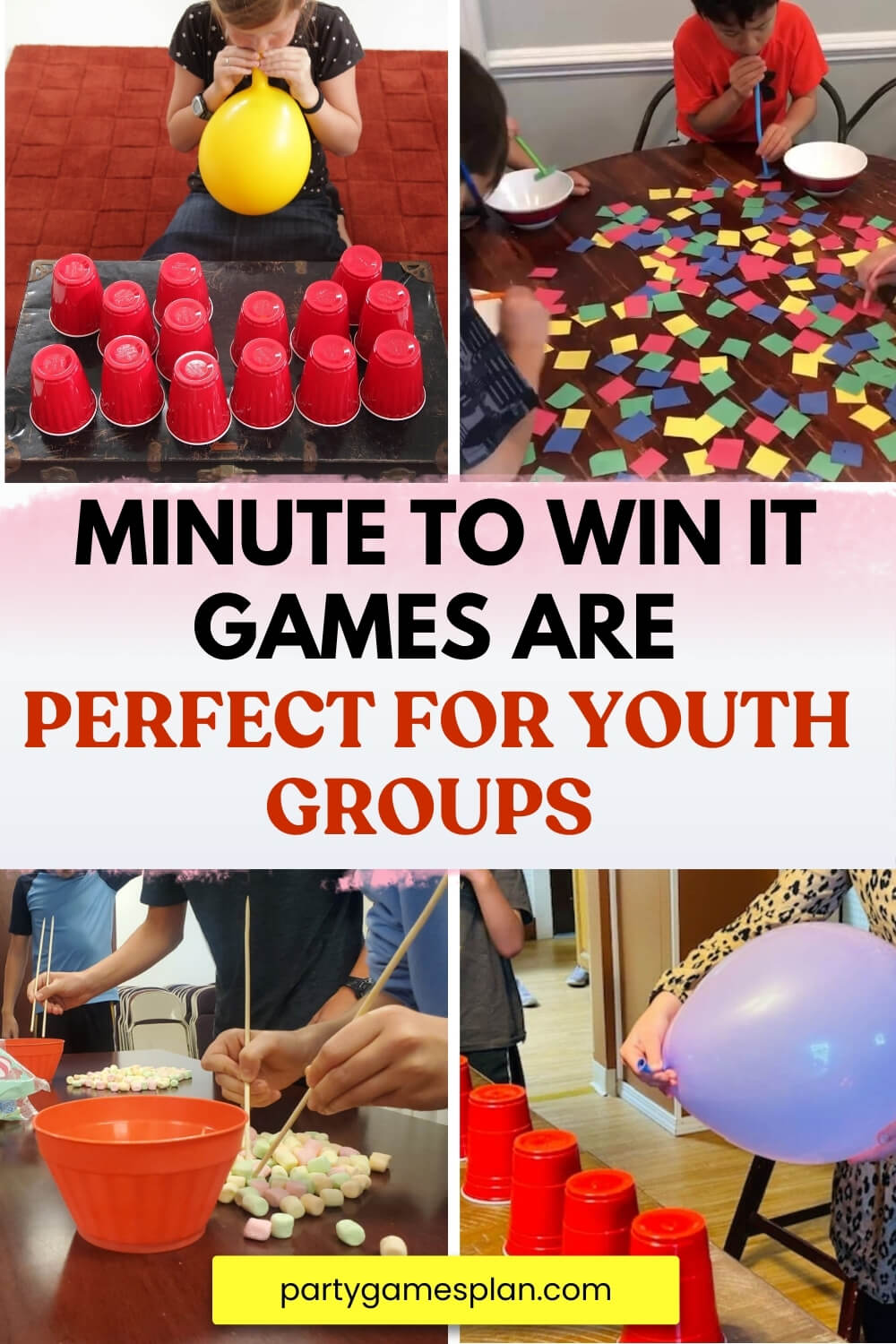 35 Hilarious Minute To Win It Games for Youth Groups: Ultimate Fun Guide