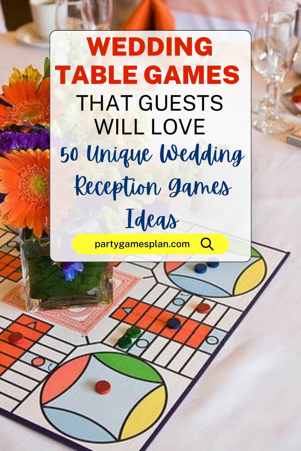 Wedding Table Games That Guests Will Love