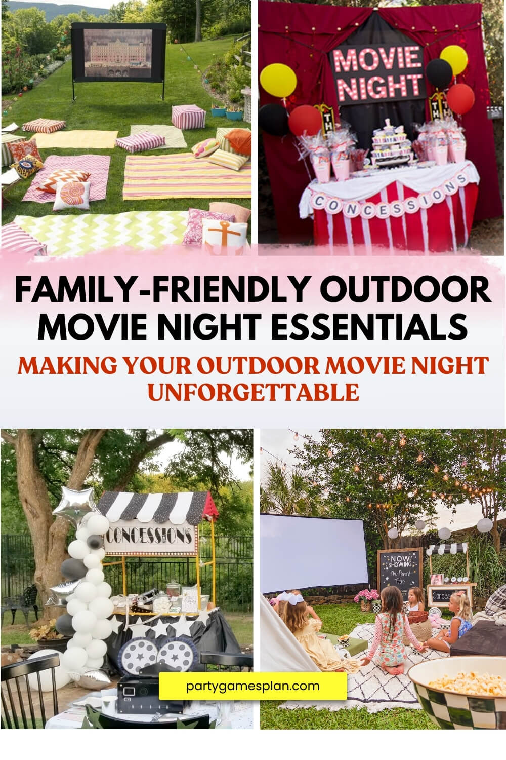 How to Host an Epic Outdoor Movie Night Party Ideas: A Complete Guide