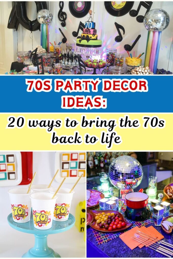 70s Party Decor Ideas: 20 Ways to Bring the Groovy Vibes to Life