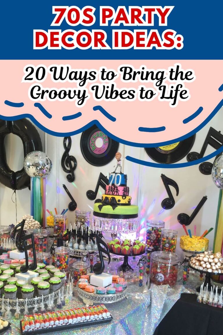 70s Party Decor Ideas: 20 Ways to Bring the Groovy Vibes to Life