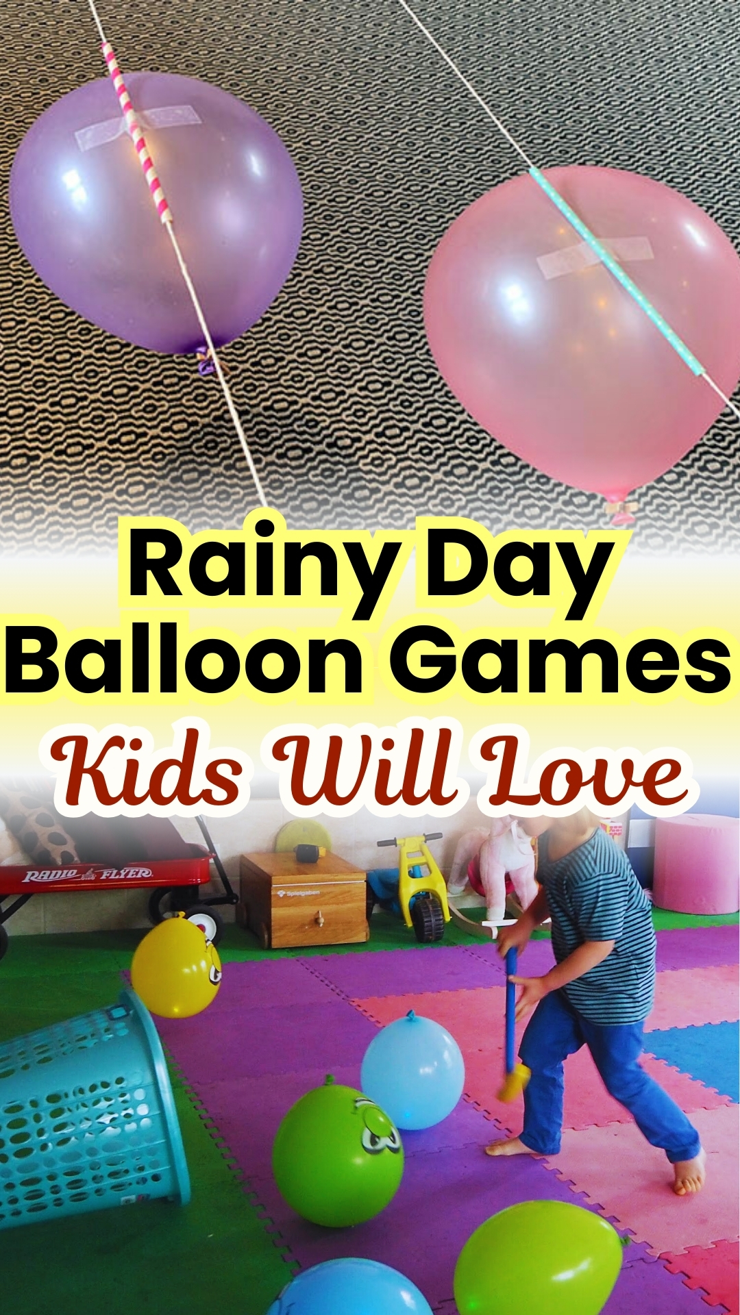 Balloon Races for a Rainy Day: A Fun and Simple Indoor Activity