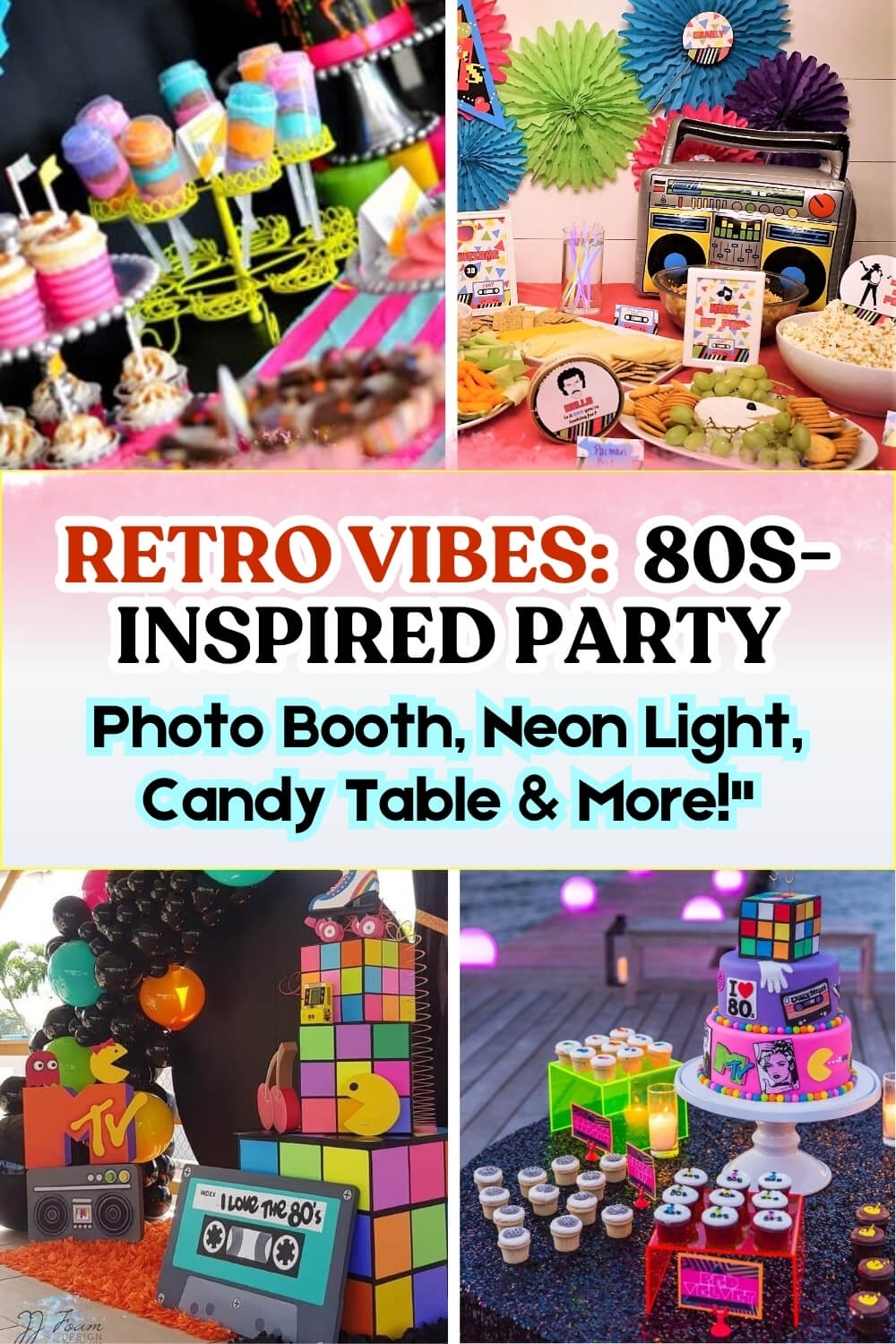 25 Ultimate 80s Party Decoration Ideas