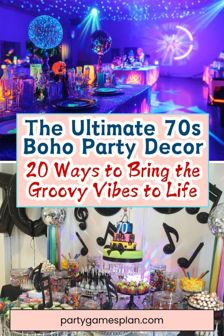 70s Party Decor Ideas: 20 Ways to Bring the Groovy Vibes to Life