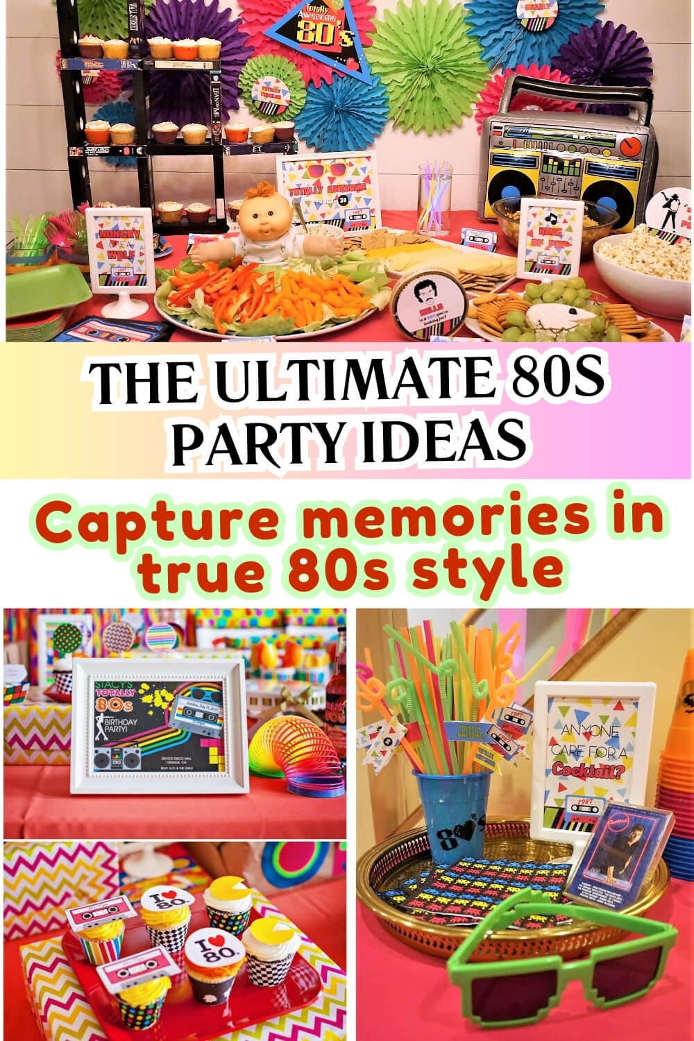 25 Ultimate 80s Party Decoration Ideas