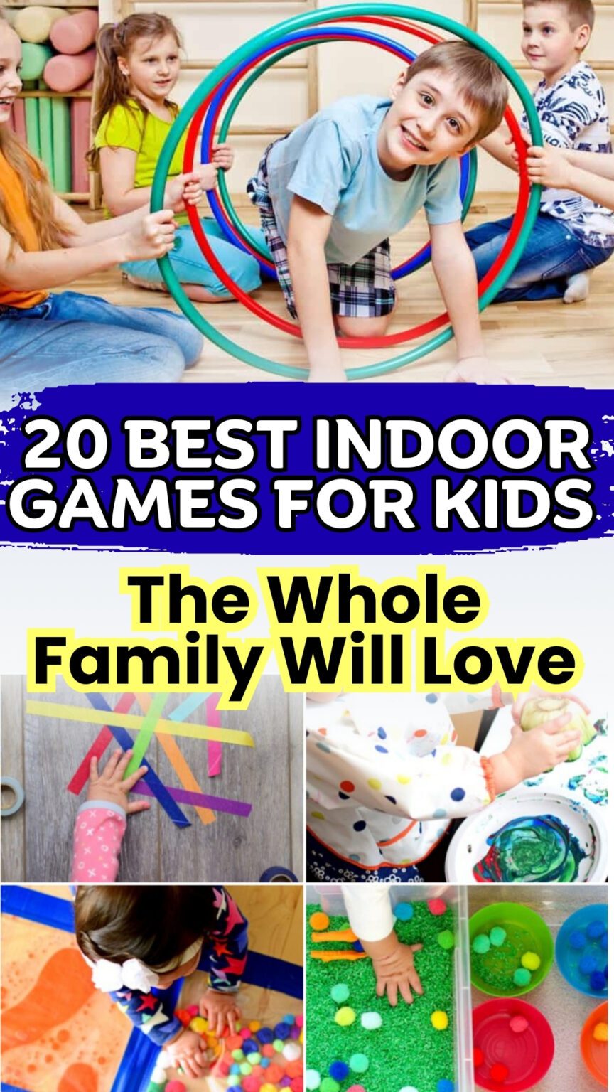 20 Fun Indoor Games For Kids That Will Keep The Whole Family Entertained